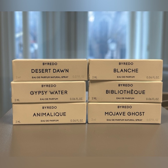 Byredo | Makeup | Byredo Natural Eau De Parfum Set Sample Set | Poshmark
